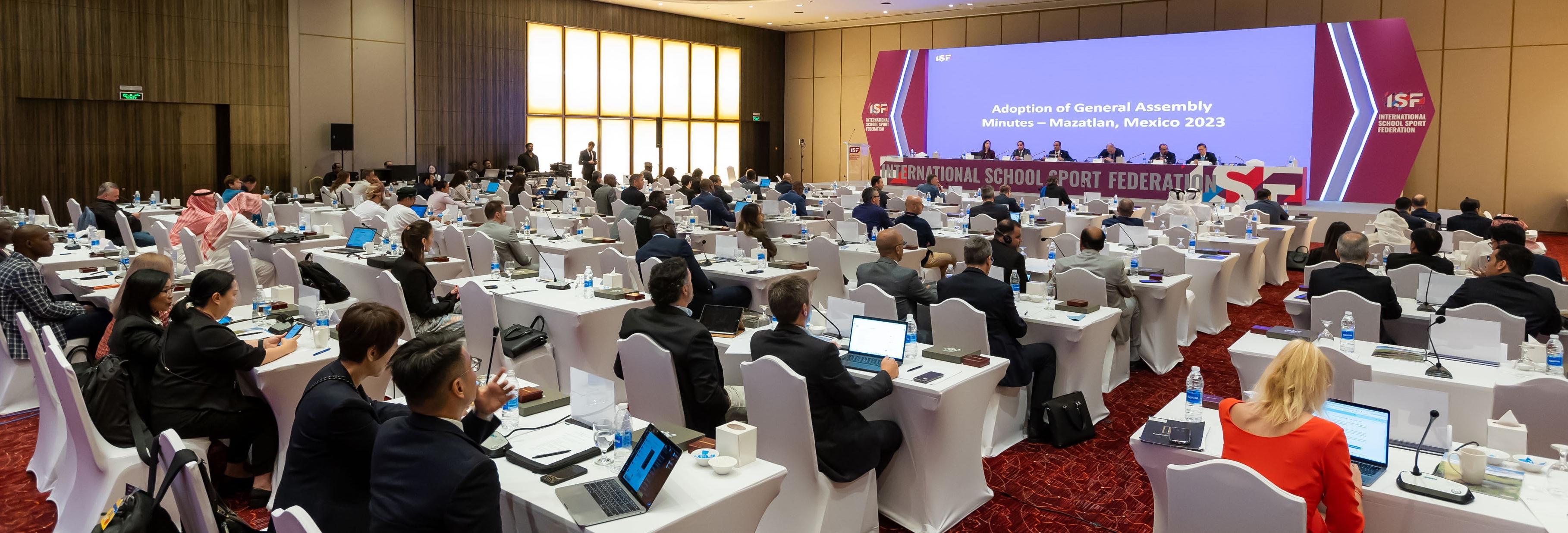 General Assembly elected new ISF Assessor | International School Sport ...